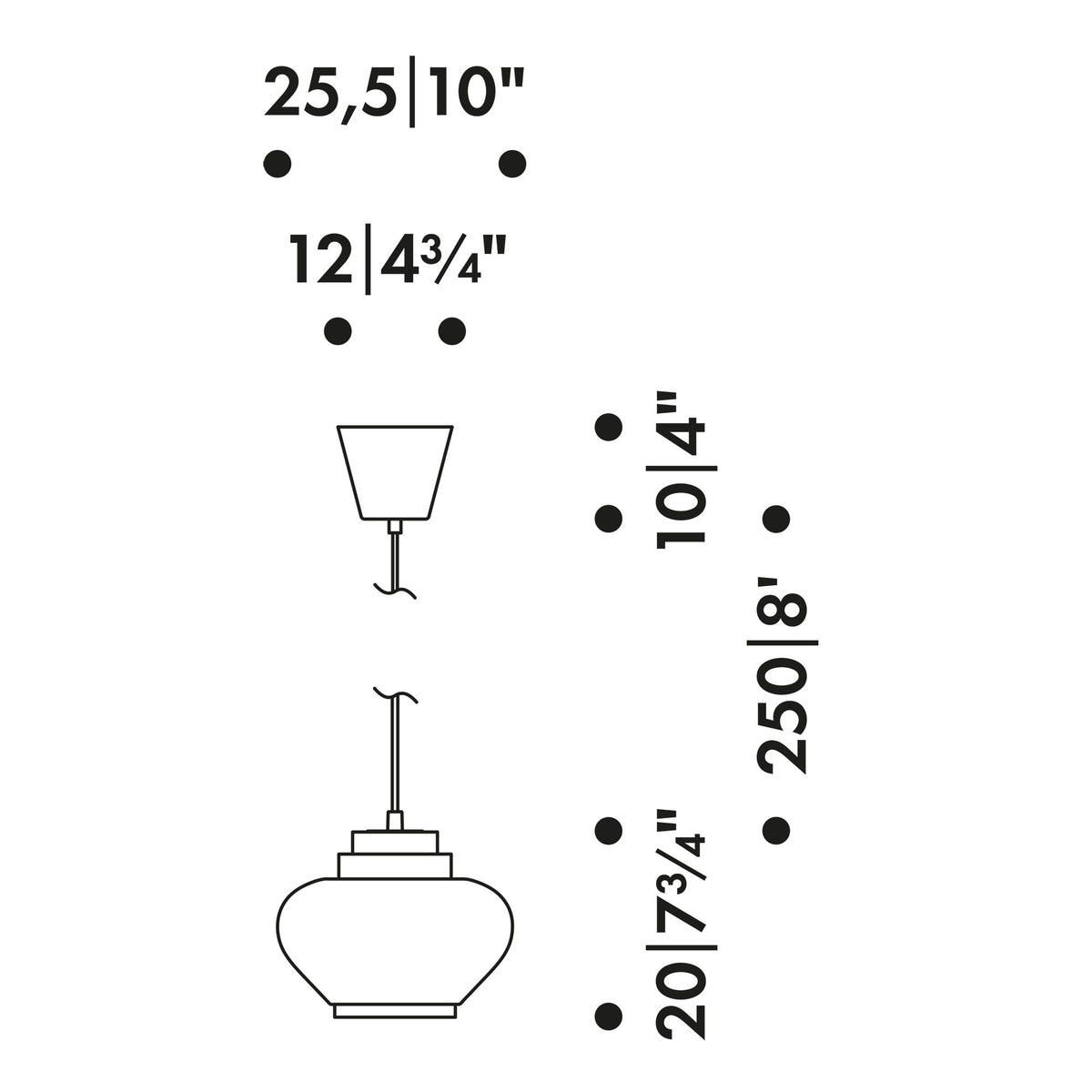 Turnip A333 Suspension Lamp Artek | Candeeiros de Suspensão e Tecto ...