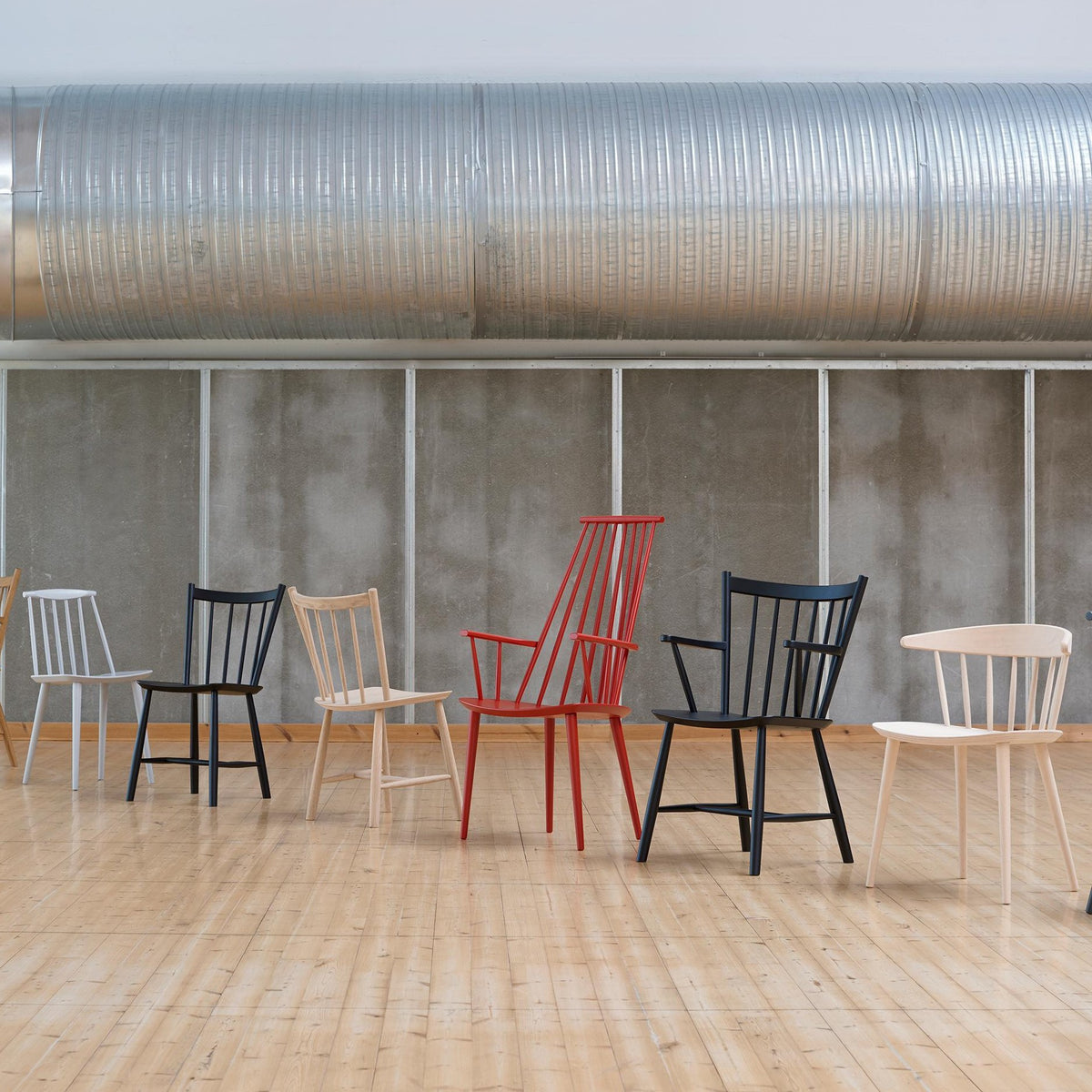 J104 Chair Water-Based Lacquered HAY | Cadeiras Paris:Sete