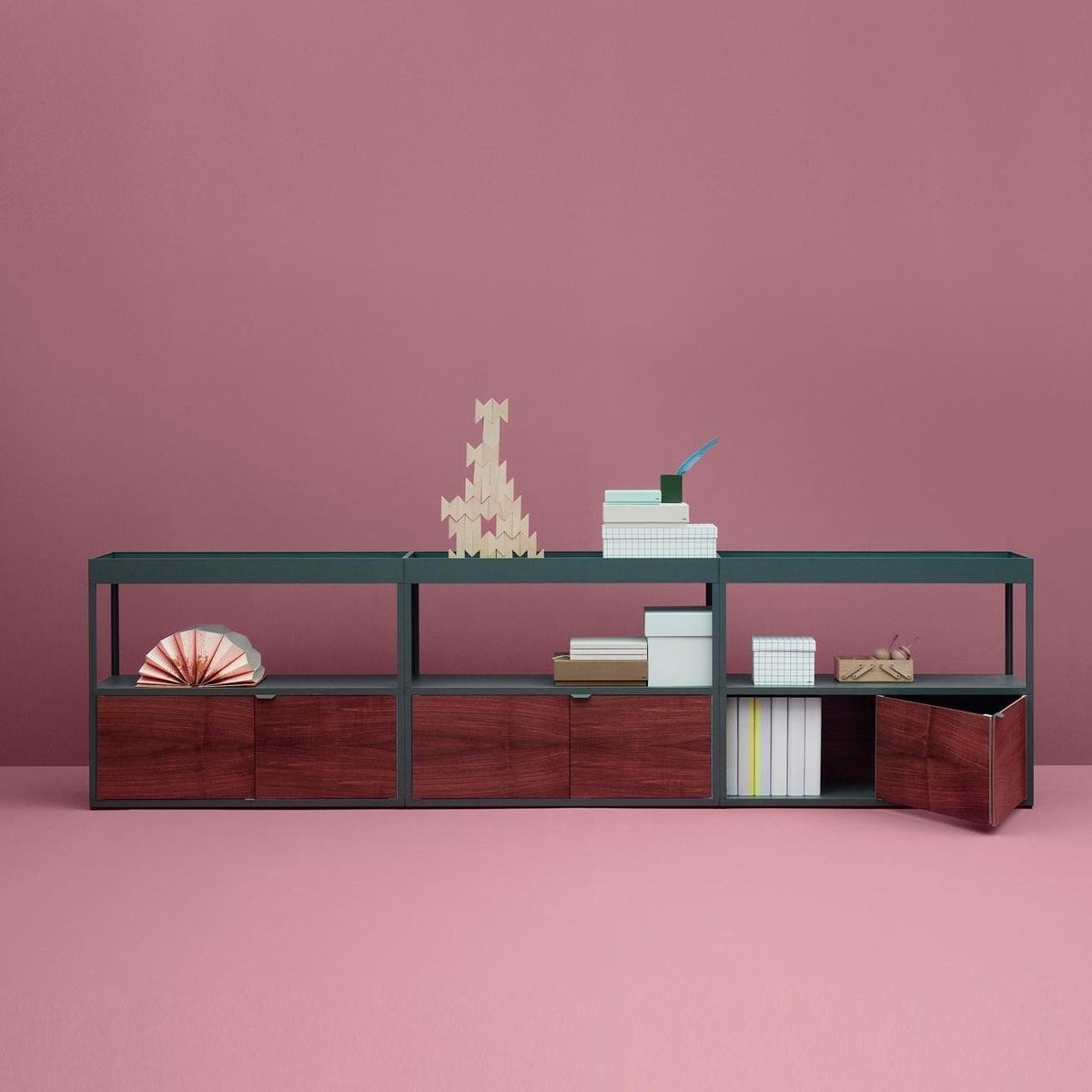 New Order Sideboard With Doors 300x79.5cm HAY | Aparadores Paris:Sete