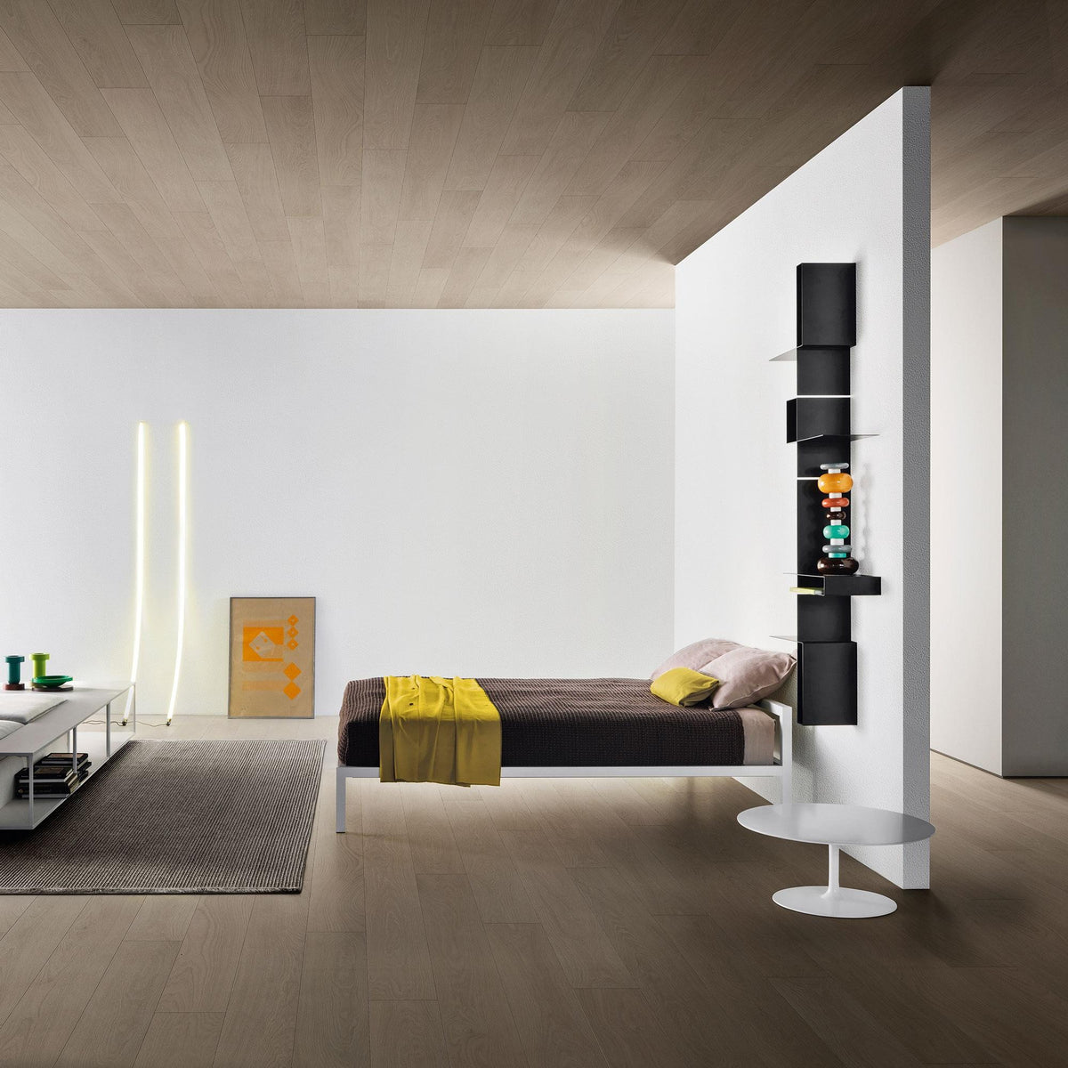 Aluminium Bed MDF Italia | Espreguiçadeiras Paris:Sete