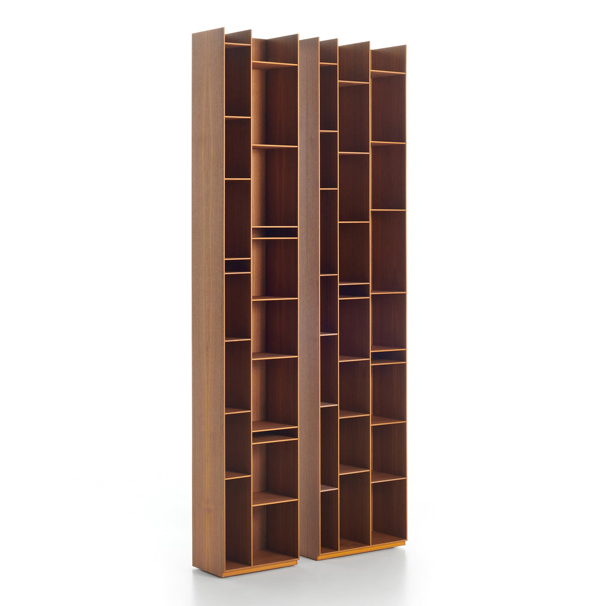 Random Wood 3C Bookshelf MDF Italia | Prateleiras Paris:Sete
